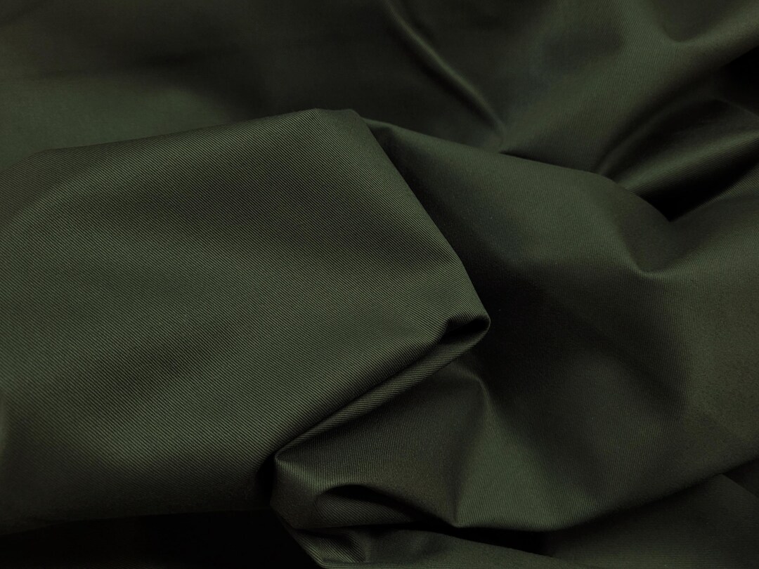 Army Green Twill Fabric - by the Yard - Etsy