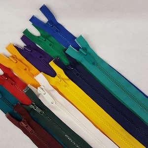 21 & 21 1/2 Talon Plastic Separating Zippers - Etsy