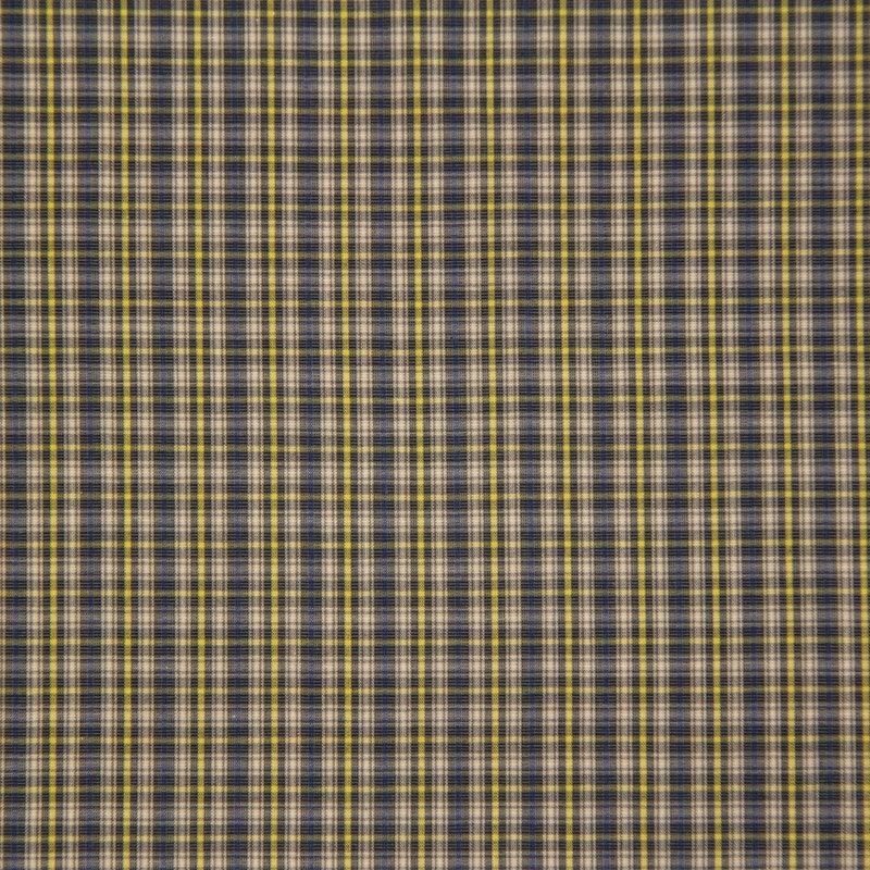 Yellow Plaid Fabric - Etsy