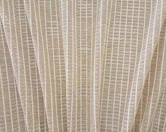 Cream Stripe Fabric | Etsy