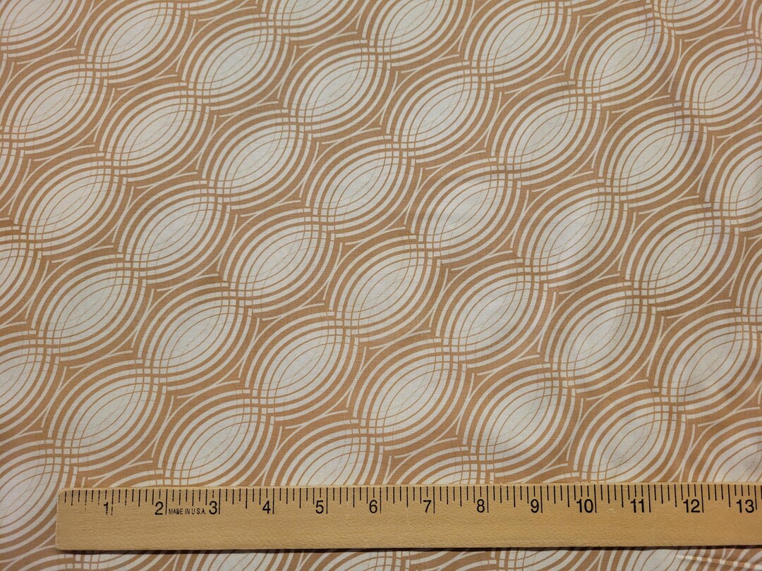 Tempo Rythym Print 100% Cotton Fabric - by the Yard - Etsy