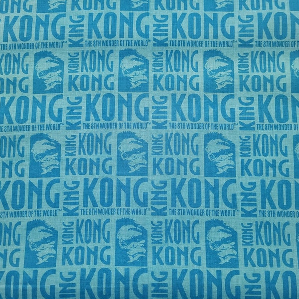 Godzilla Fabric by the Yard - Etsy