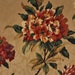 Discount Fabric DRAPERY Green Tan Rust Burgundy & Mauve - Etsy
