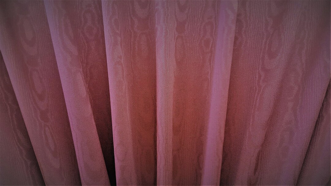 Discount Fabric DRAPERY Rose Moire - by the Yard - Etsy