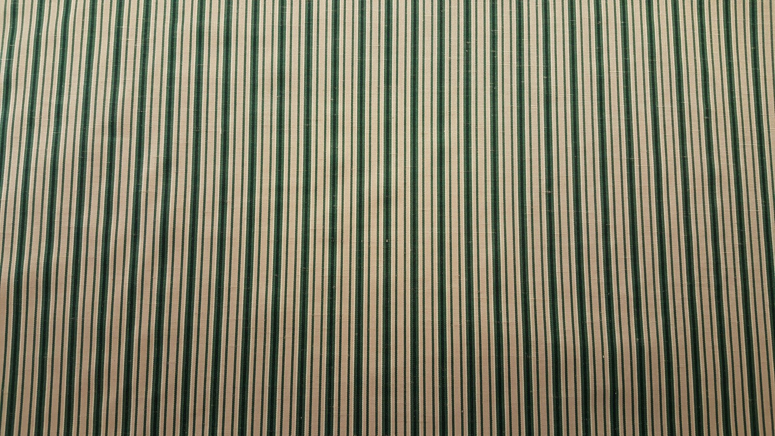 Discount Fabric DRAPERY Green & Tan Stripe 5 Yards | Etsy