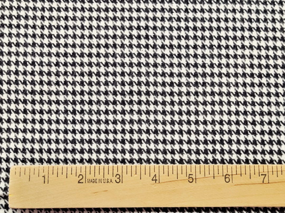 Herringbone Print Double Napped Flannel - by the Yard - Etsy