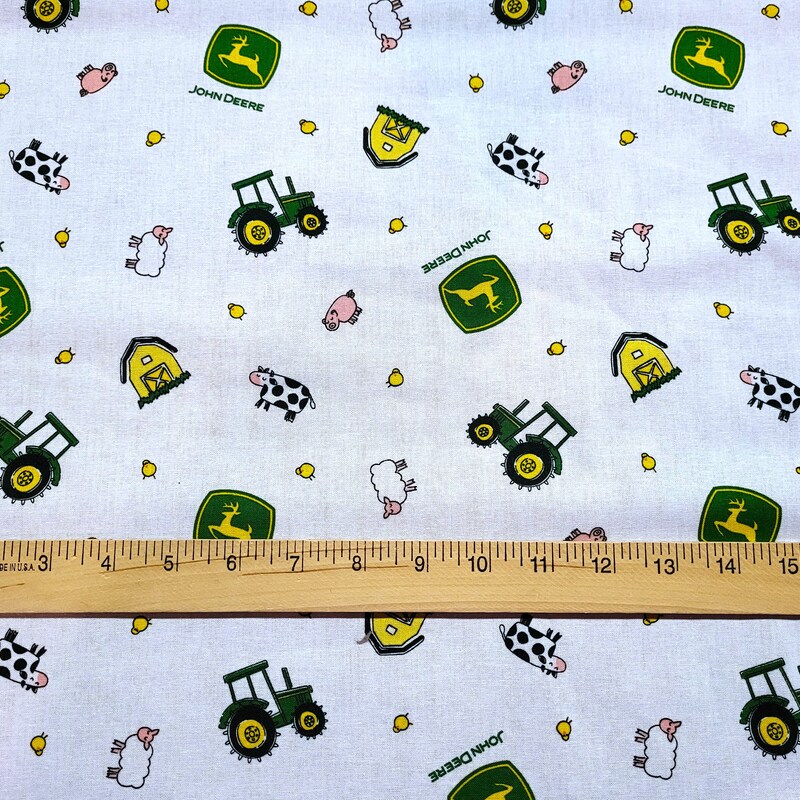 John Deere Fabric - Etsy