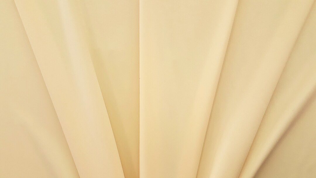 Pale Yellow Antique Satin Drapery Fabric - by the Yard - Etsy