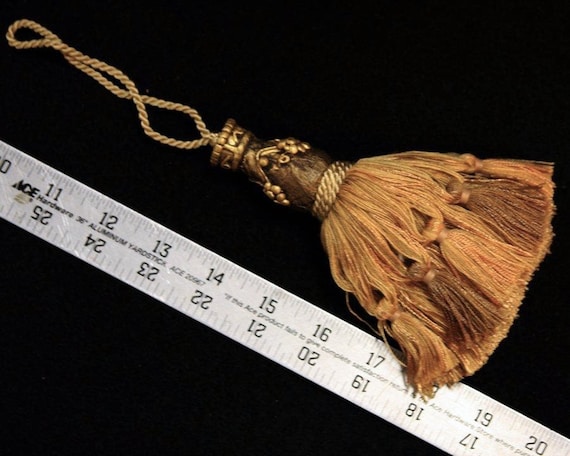 5 1/2 Tassel Fancy Head Caramel | Etsy