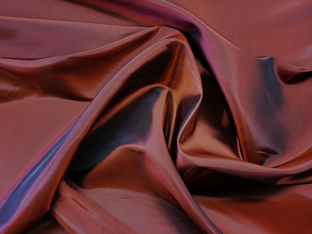 Auburn Two Tone Taffeta - by the Yard - Etsy