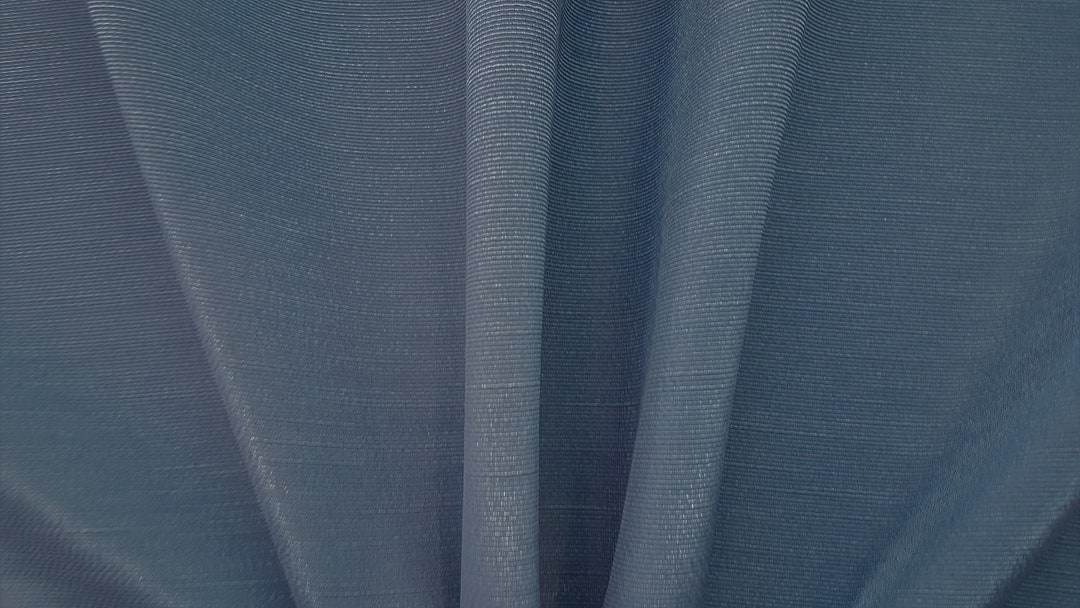 Blue Drapery Fabric - Etsy