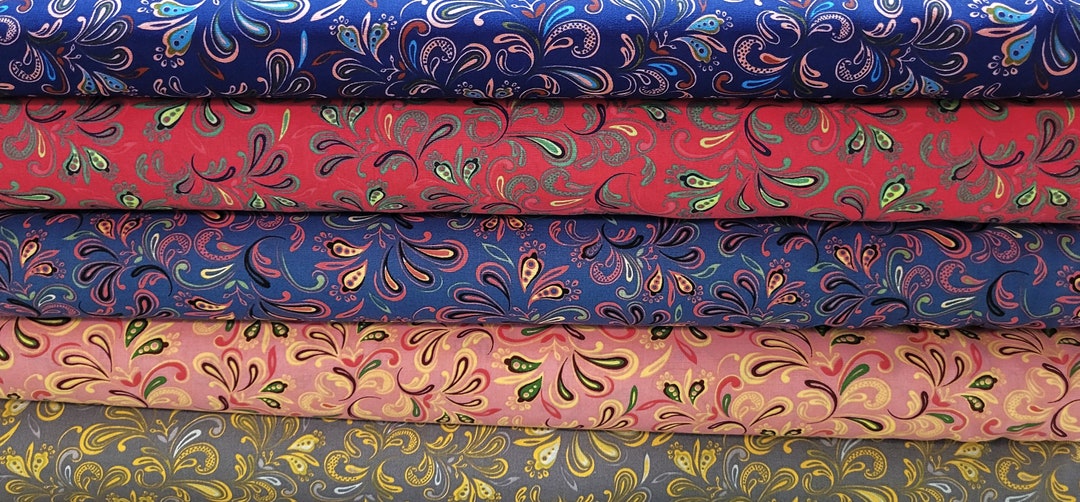 Flip Flop Floral 100% Cotton Fabric - by the Yard - Etsy