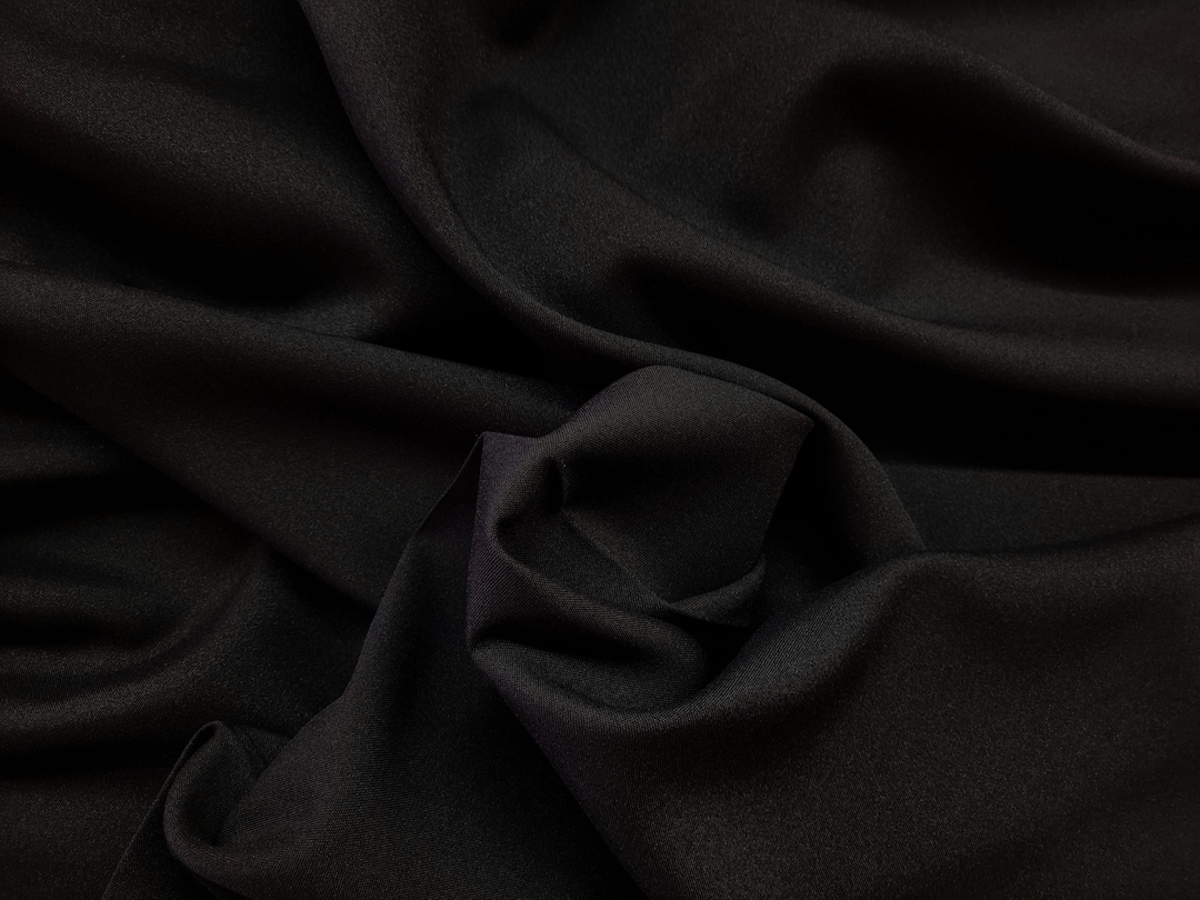Black Poplin Fabric - by the Yard or 1 3/8 Yard Piece - Etsy