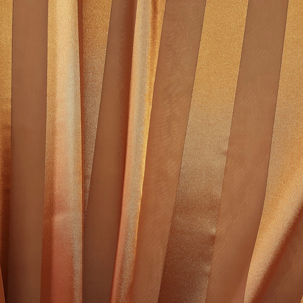 Orange Semi Sheer Fabric - Etsy