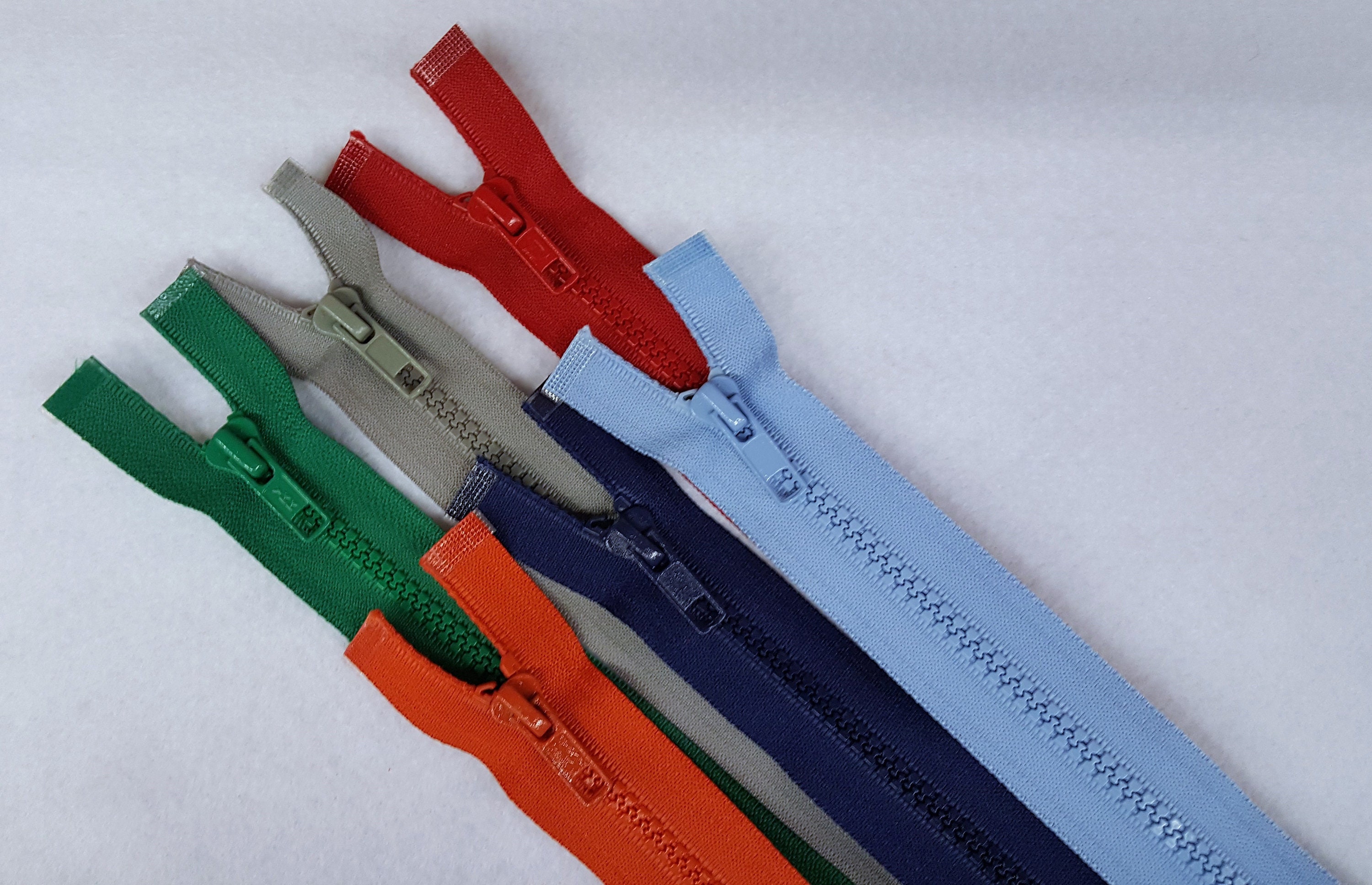 23 Talon Plastic Separating Zippers Package of 6 | Etsy