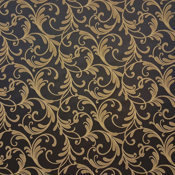 Gold Leaf Scroll - Etsy