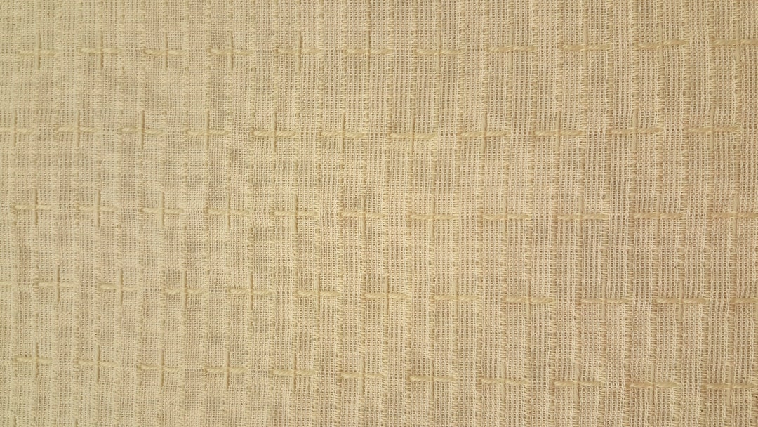 Cream Open Weave Drapery Stripe Fabric - 4 1/2 Yard Piece - Etsy