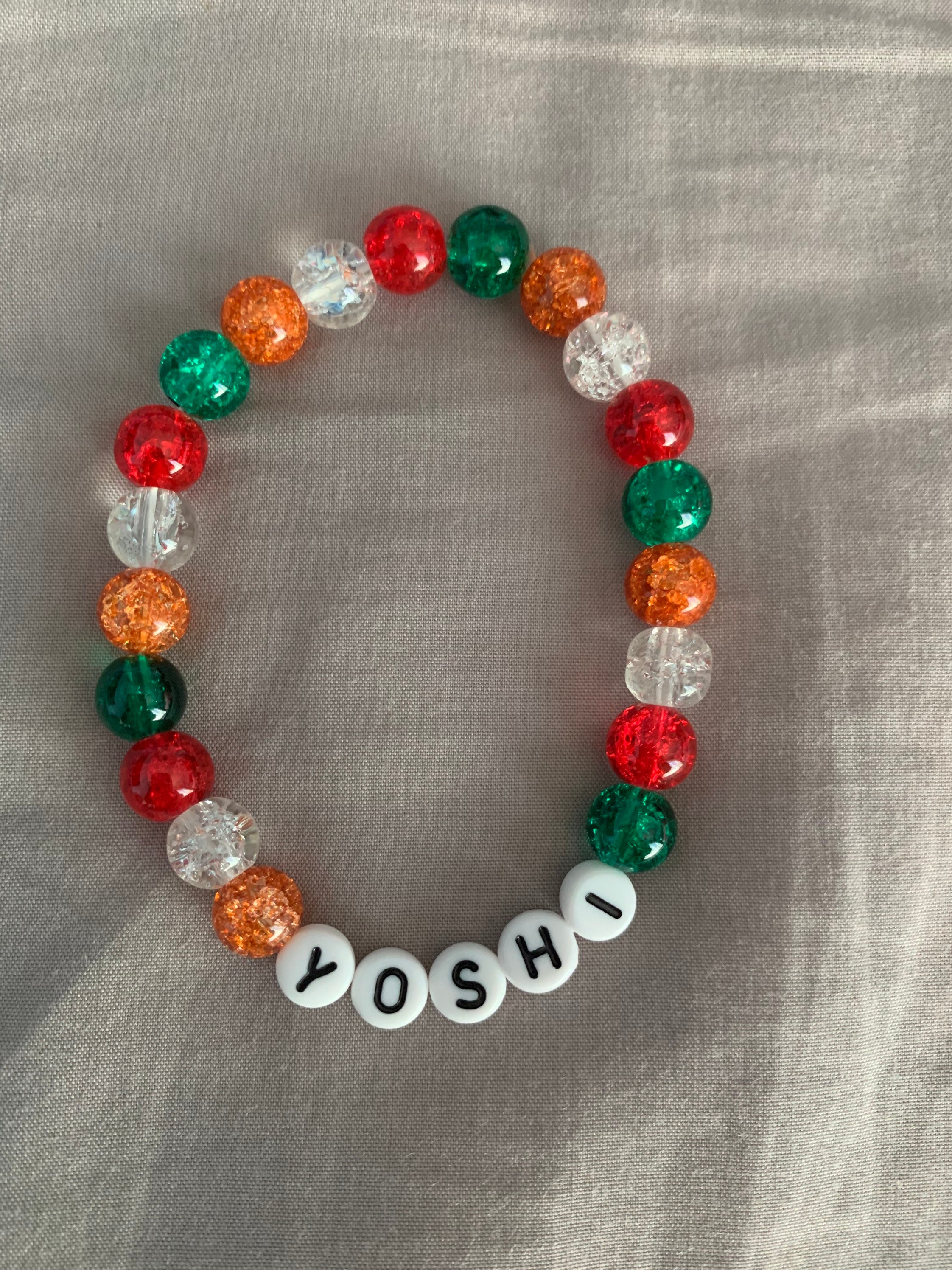 Videogame Inspired Bracelets With Corresponding Stickers Yoshi ...