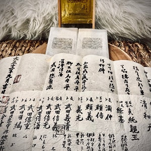 Makimono Reproduction - Sokkaku Takeda’s Daito-ryu Jujutsu Nesshin Fu ...