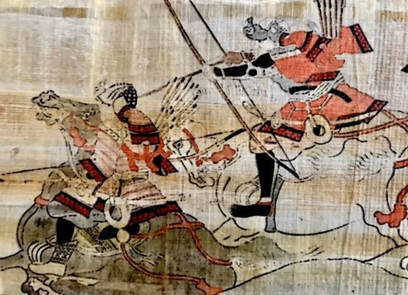 Makimono Reproduction Genpei Gassen Emaki / Genpei War - Etsy