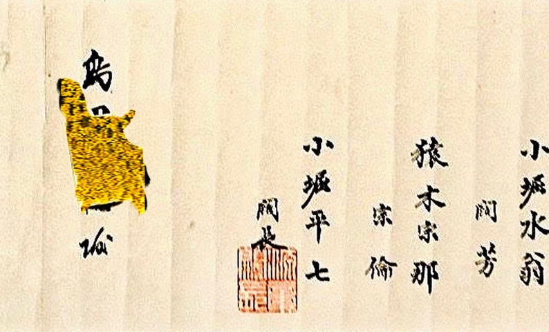Digital Download - Hoko Suijutsu Mokuroku (誇水術目録) Makimono - Etsy