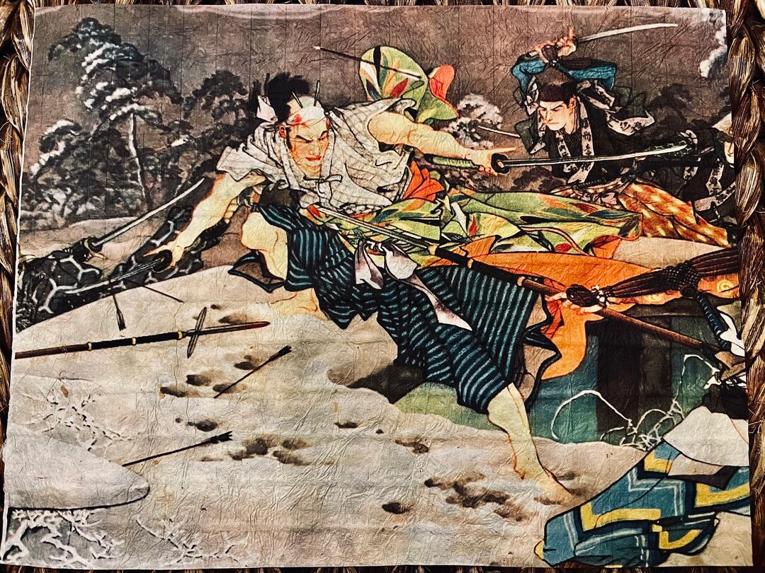 Fine Art Print - Scene From the 47 Ronin - Etsy