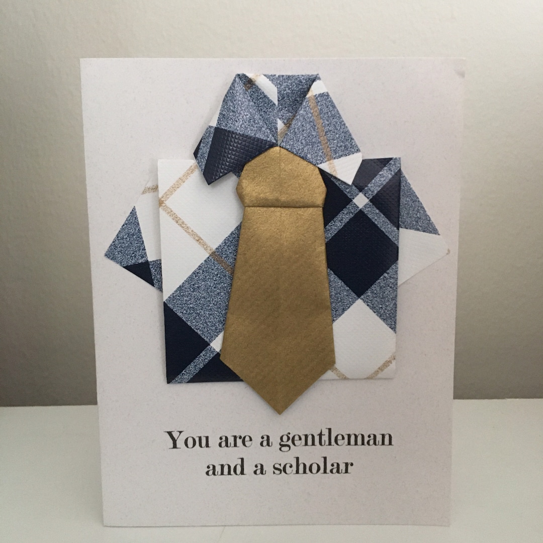 You Are a Gentleman and a Scholar - Thank You Cards Pack, Small ...