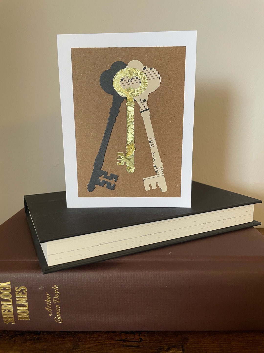 House Keys Card - Eco-friendly House-warming Card, Recycled ...