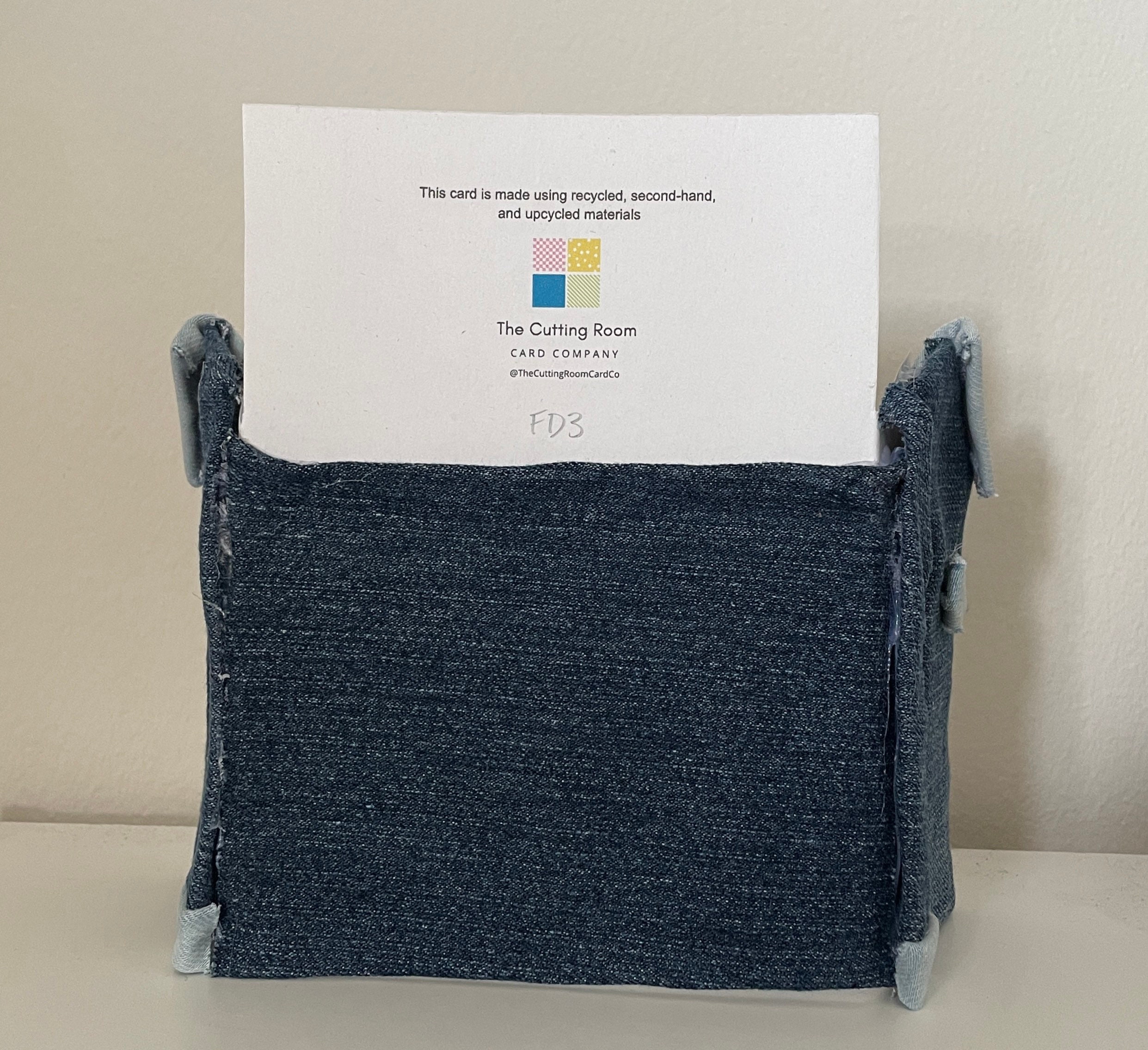 Jean Jacket Card - Denim Jacket Card for Father, Eco-friendly Father's ...