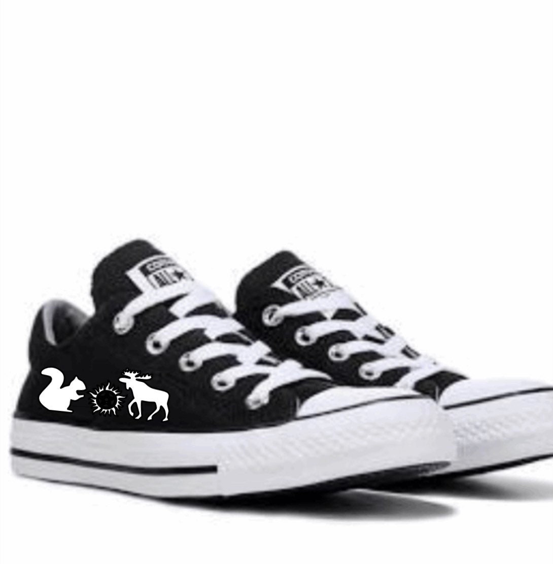 Custom Inspired Supernatural Converse - Etsy