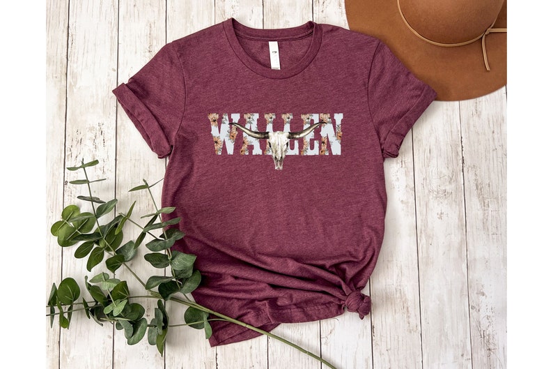 Wallen Sweatshirt, Country Music Wallen T-shirt, Country Skull Shirt ...