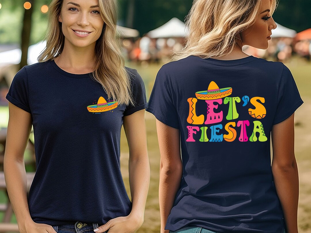 Let's Fiesta Shirt, Cinco De Mayo T-shirt, Mexican Fiesta Shirt ...