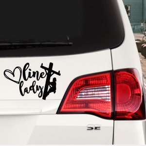 Linelady, Lineman's Girlfriend, Line Life, Life on the Line, Car Decal ...