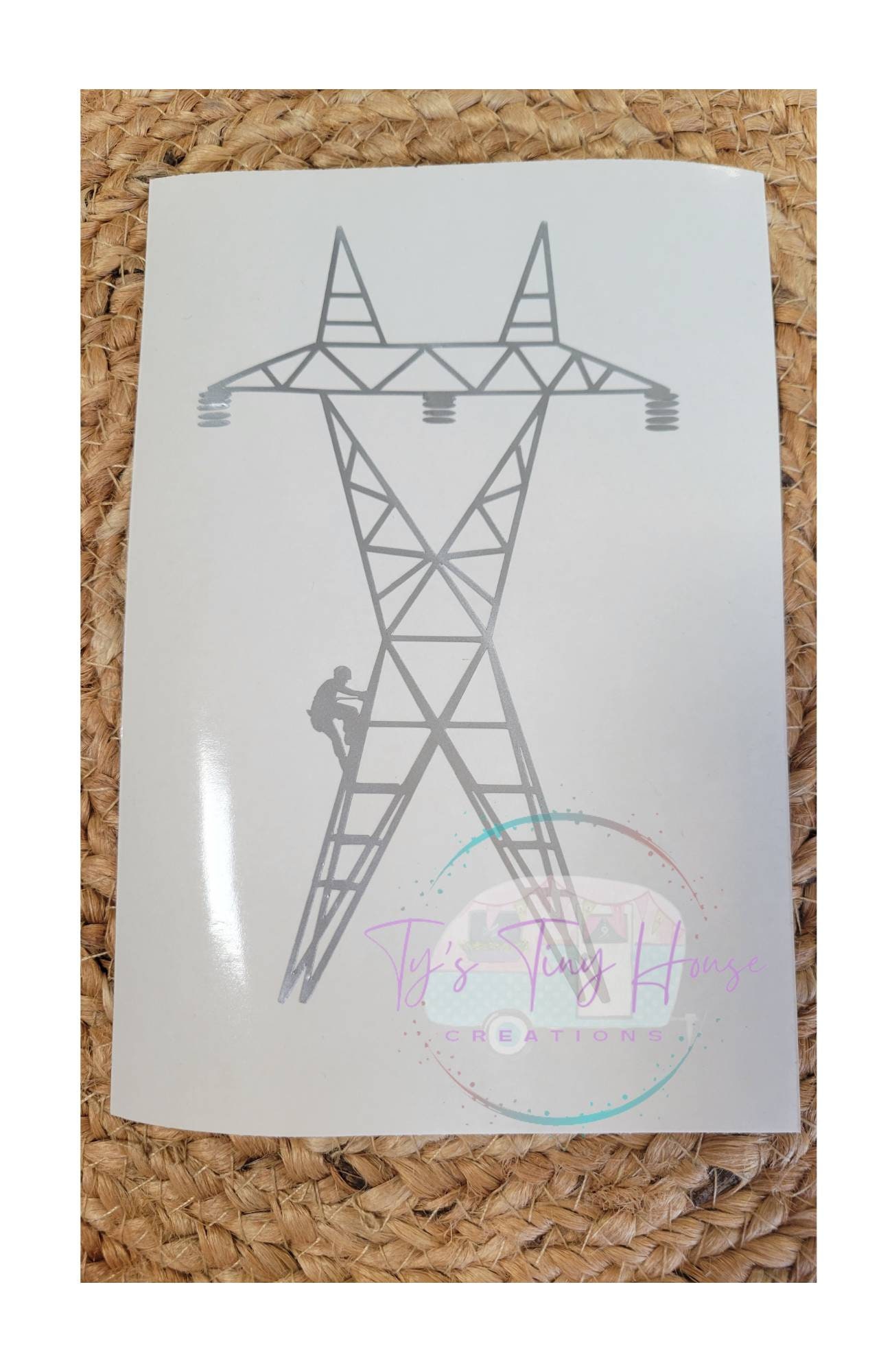 Transmission Tower Lineman High Line High Life Lineman - Etsy