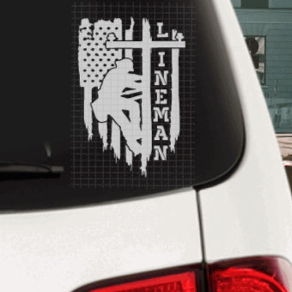 Lineman Truck Decal - Etsy