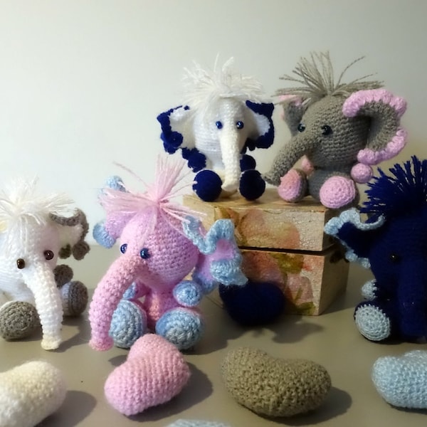 Stuffed Elephant - Etsy