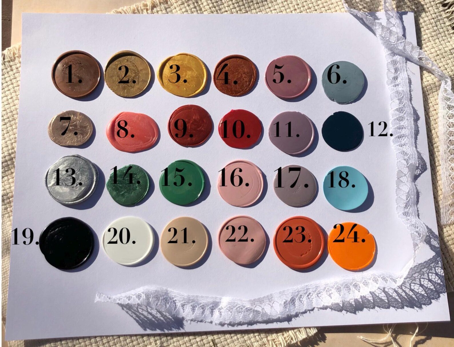 Butterflies Self Adhesive Wax Seals / Wax Seal / Wedding Invitation ...