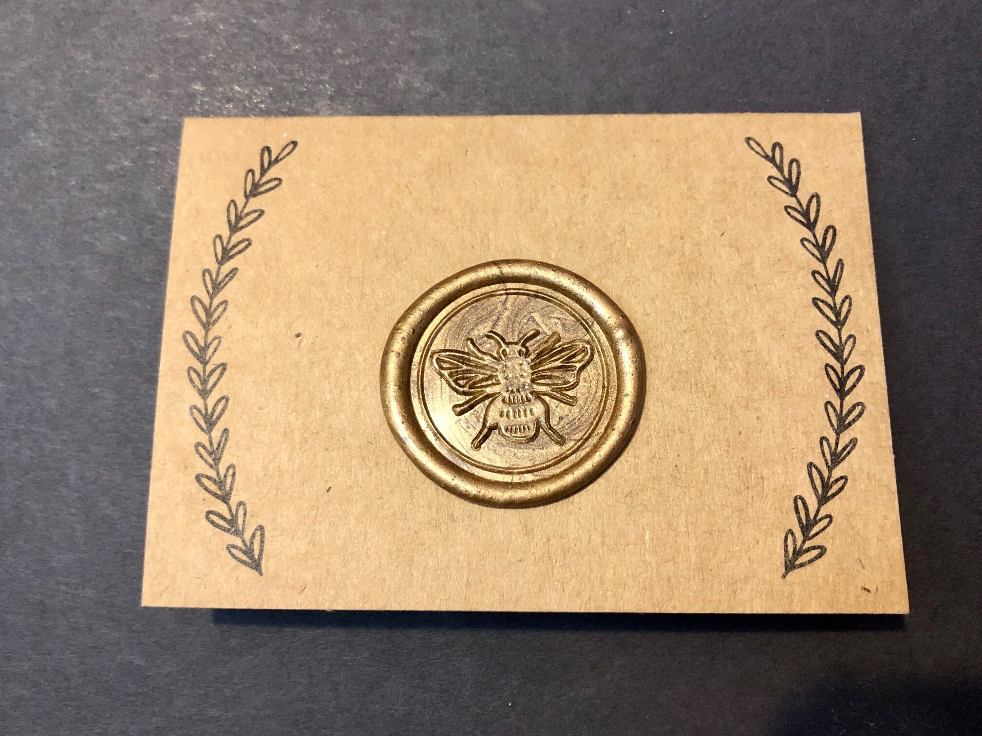 Self Adhesive Wax Seals / Bee Wax Seal / Bee Wax Stamp / Wedding ...