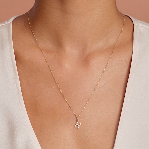 Letter Pendant - Etsy