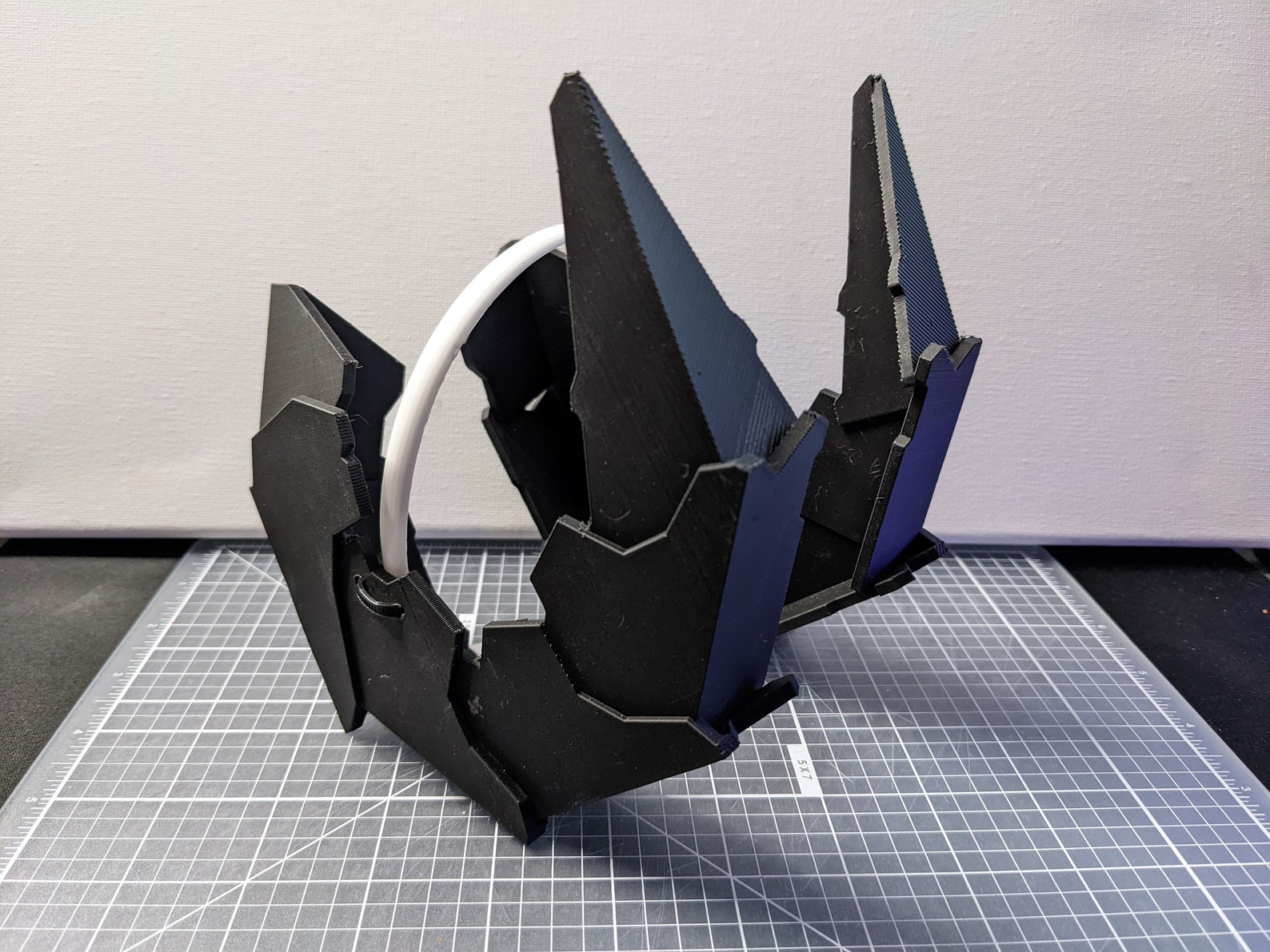 Cyberpunk Demon Ram Horns STL for 3D Printing - Etsy