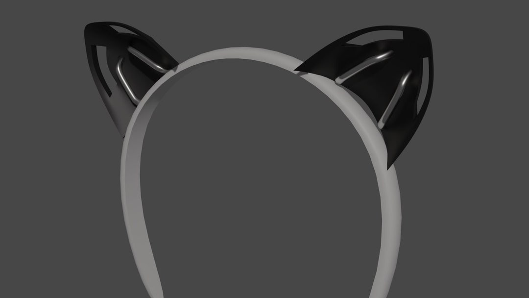 Cyber Cat Ears for Cosplay, Fashion, or Techwear Outfits - Etsy