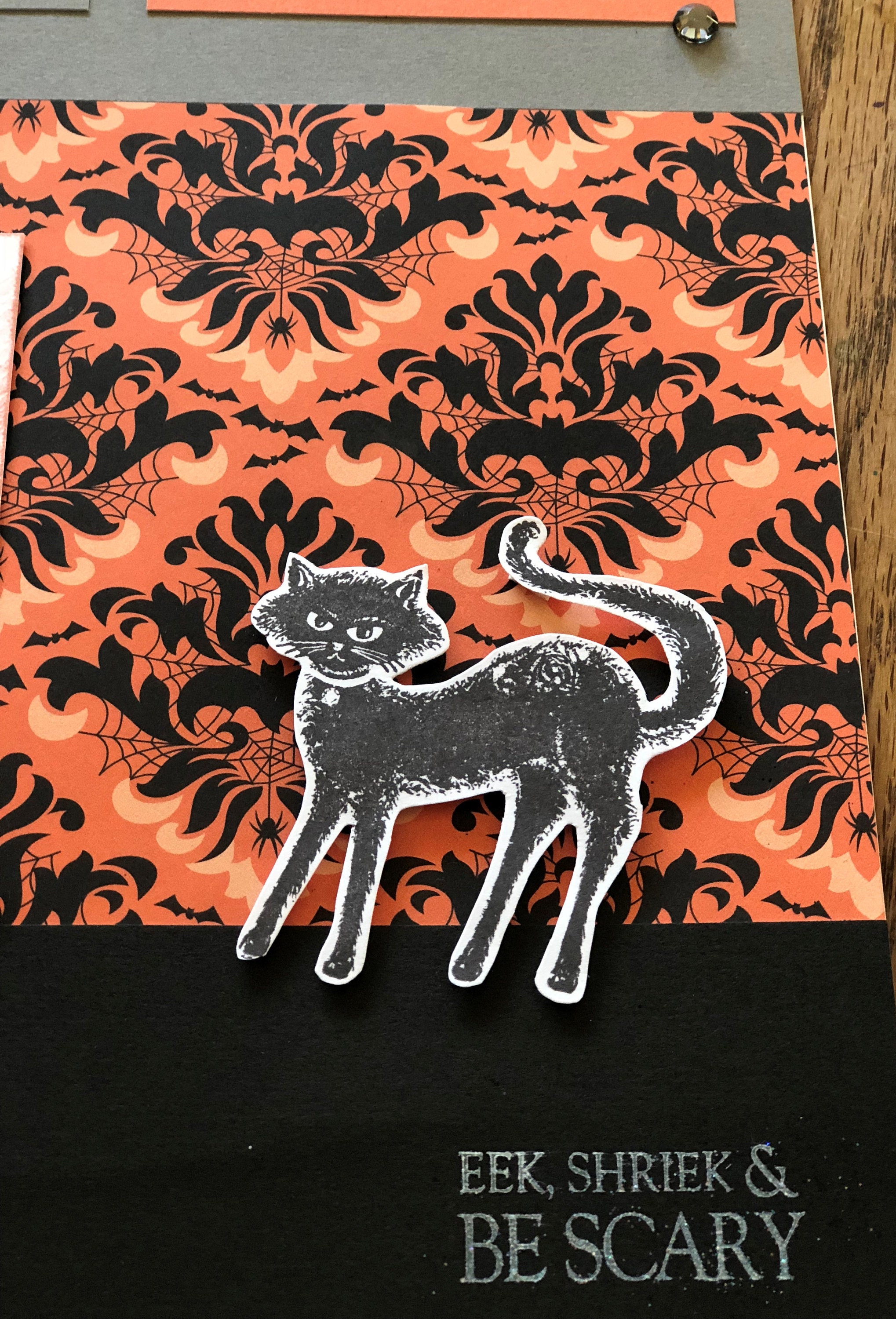 Eek, Shriek and Be Scary 12x12 Handmade Scrapbook Layout - Etsy.de