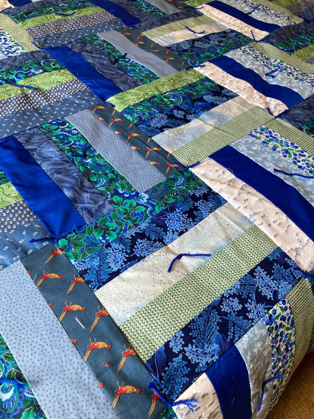 Blue Lagoon NEW QUILT Bedding Queen or King Size - Etsy