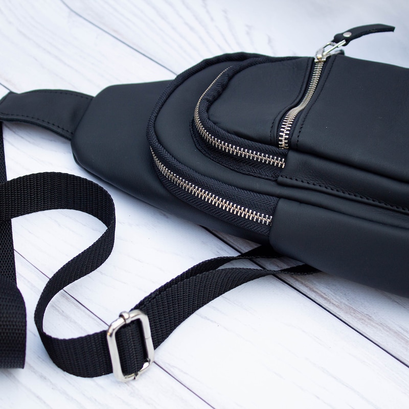 Small Cross Chest Bag for Men - Etsy
