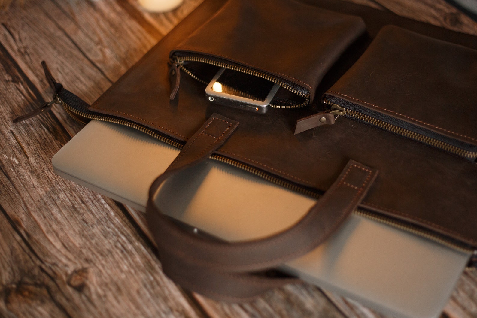 Leather Laptop Case. Leather Laptop Sleeve. Leather Laptop Bag - Etsy