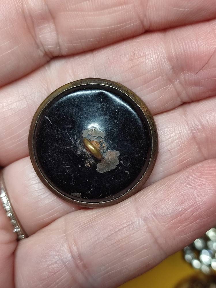 Victorian Ivoroid Castle Button - Etsy
