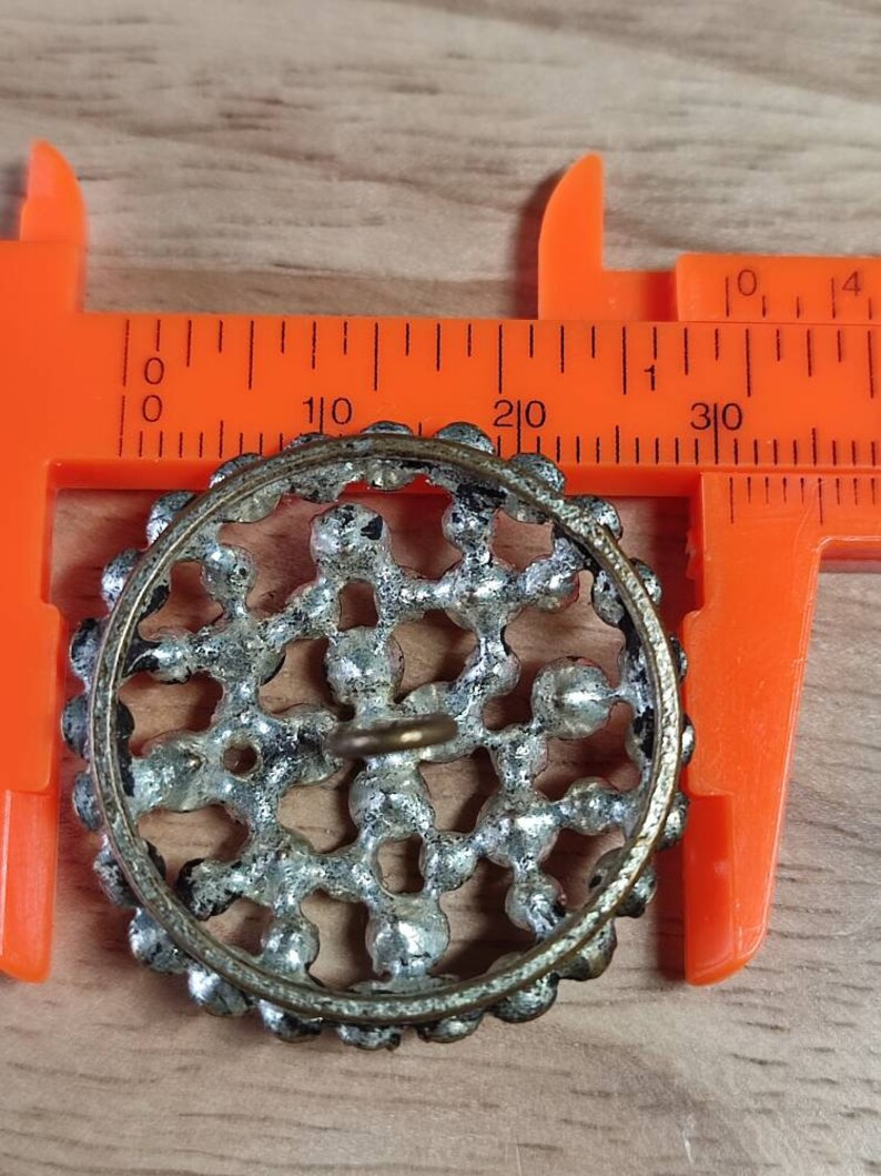 Antique Paste Button - Etsy