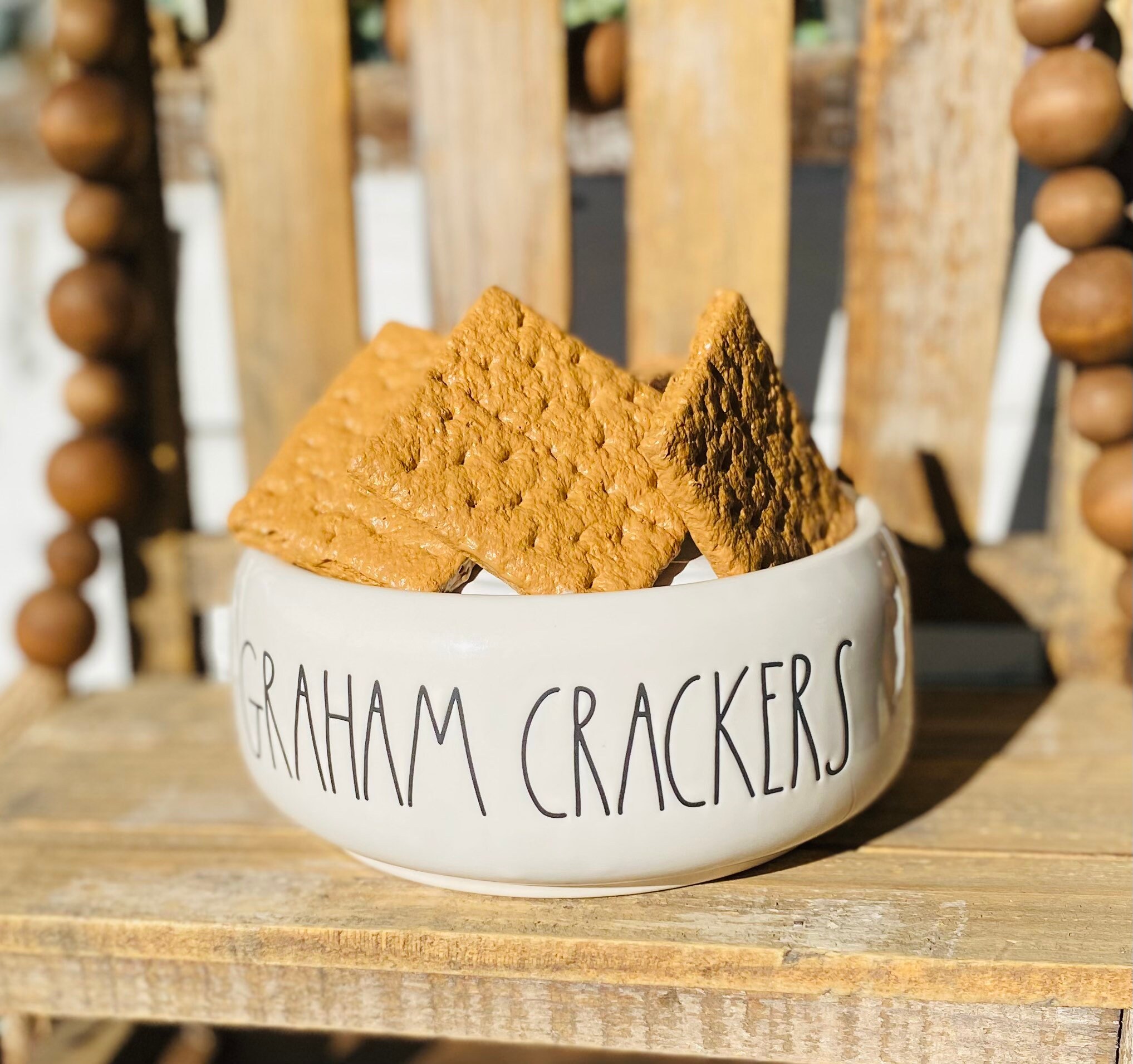 Fake Graham Crackers, Fake Food, Camping Decor, Artificial Food, Faux ...