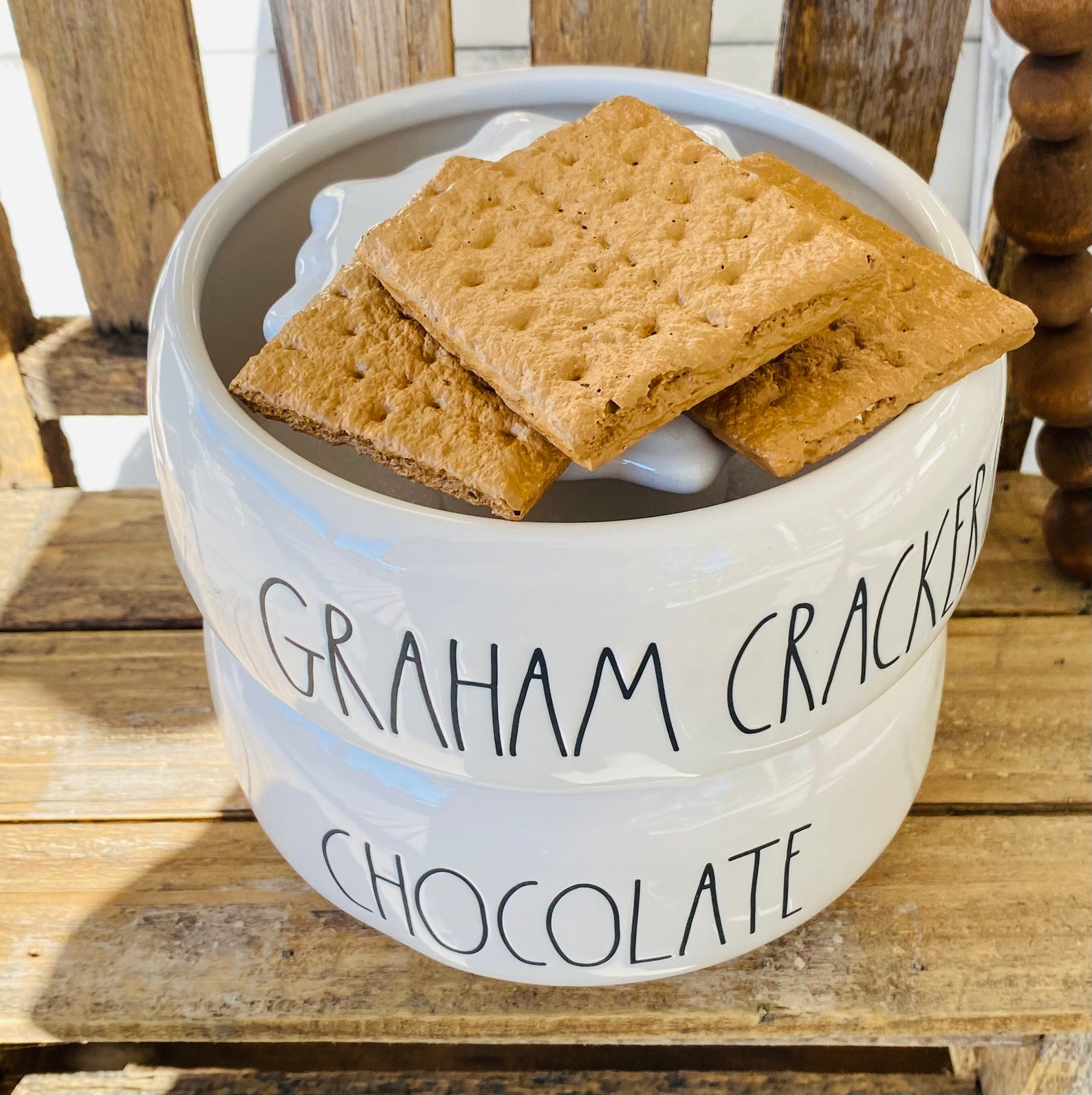 Fake Graham Crackers, Fake Food, Camping Decor, Artificial Food, Faux ...