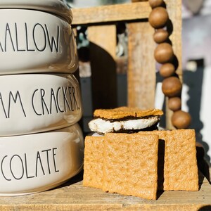 Fake Graham Crackers, Fake Food, Camping Decor, Artificial Food, Faux ...